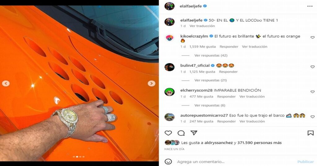 El Alfa El Jefe Muestra su Bugatti del año 2023 que se acaba de comprar ...